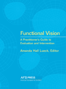 Functional Vision: A Practitioner's Guide to Evaluation and ...