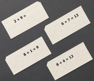 Math Drill Cards: Addition Facts UEB | American Printing House